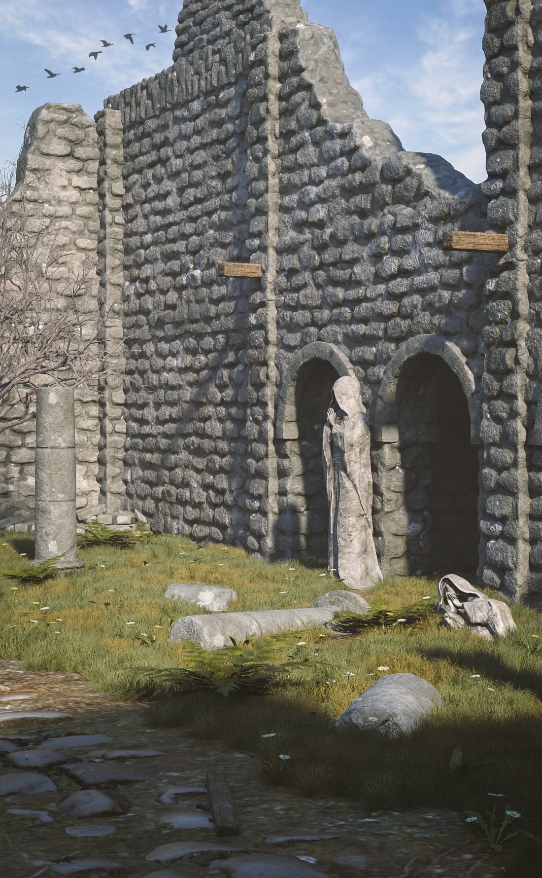 Ruin Land | Daz 3D