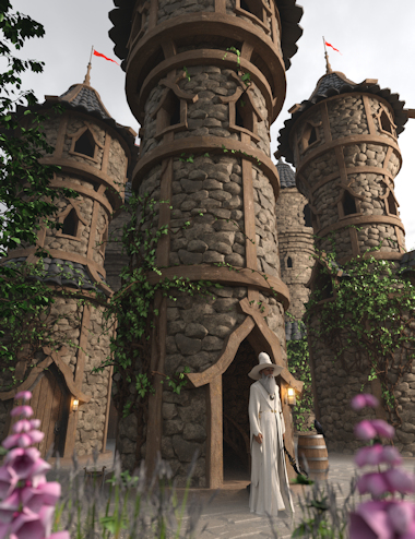 Mage Towers 1 | Daz 3D