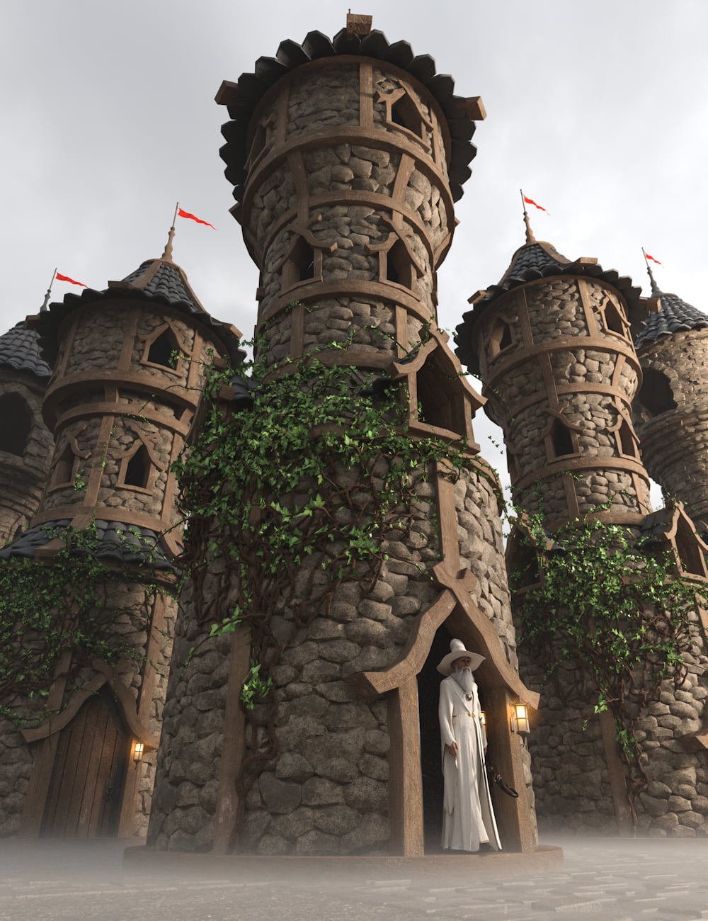 Mage Towers 1 | Daz 3D