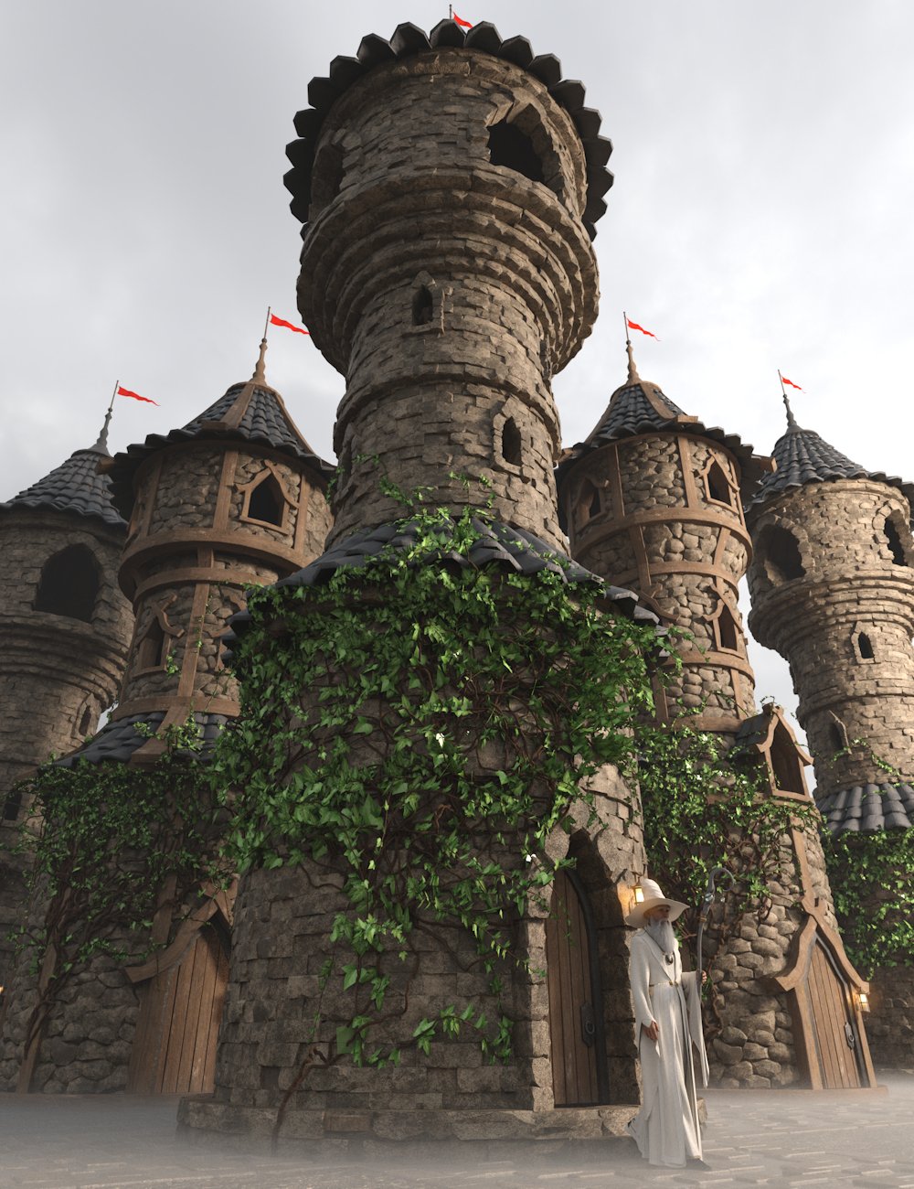 Mage Towers 1 | Daz 3D
