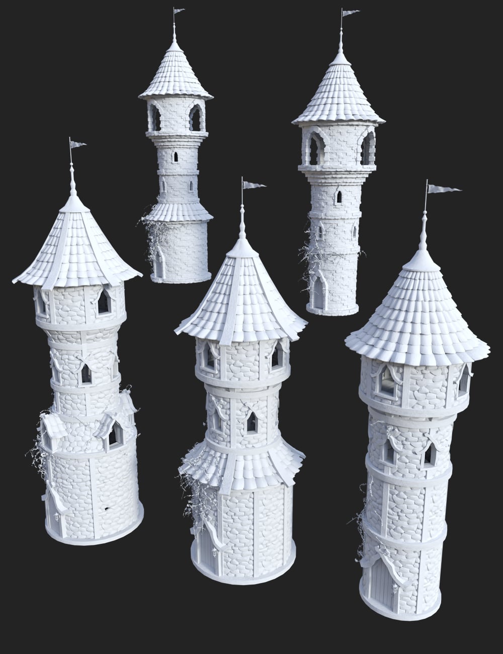 Mage Towers 1 | Daz 3D