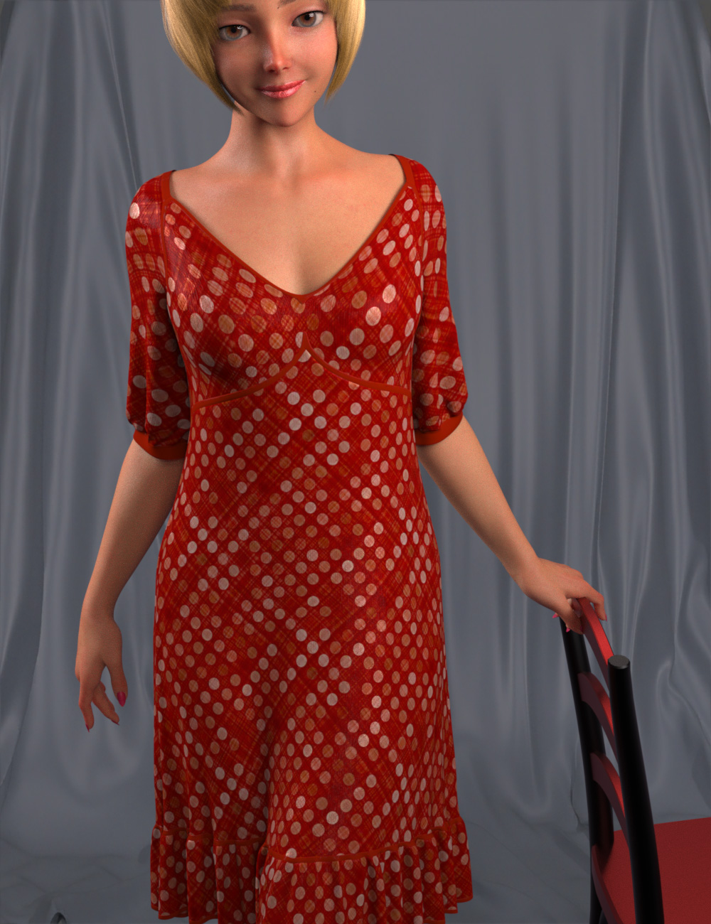 DNA Jan dForce Dress for Genesis 9 | Daz 3D