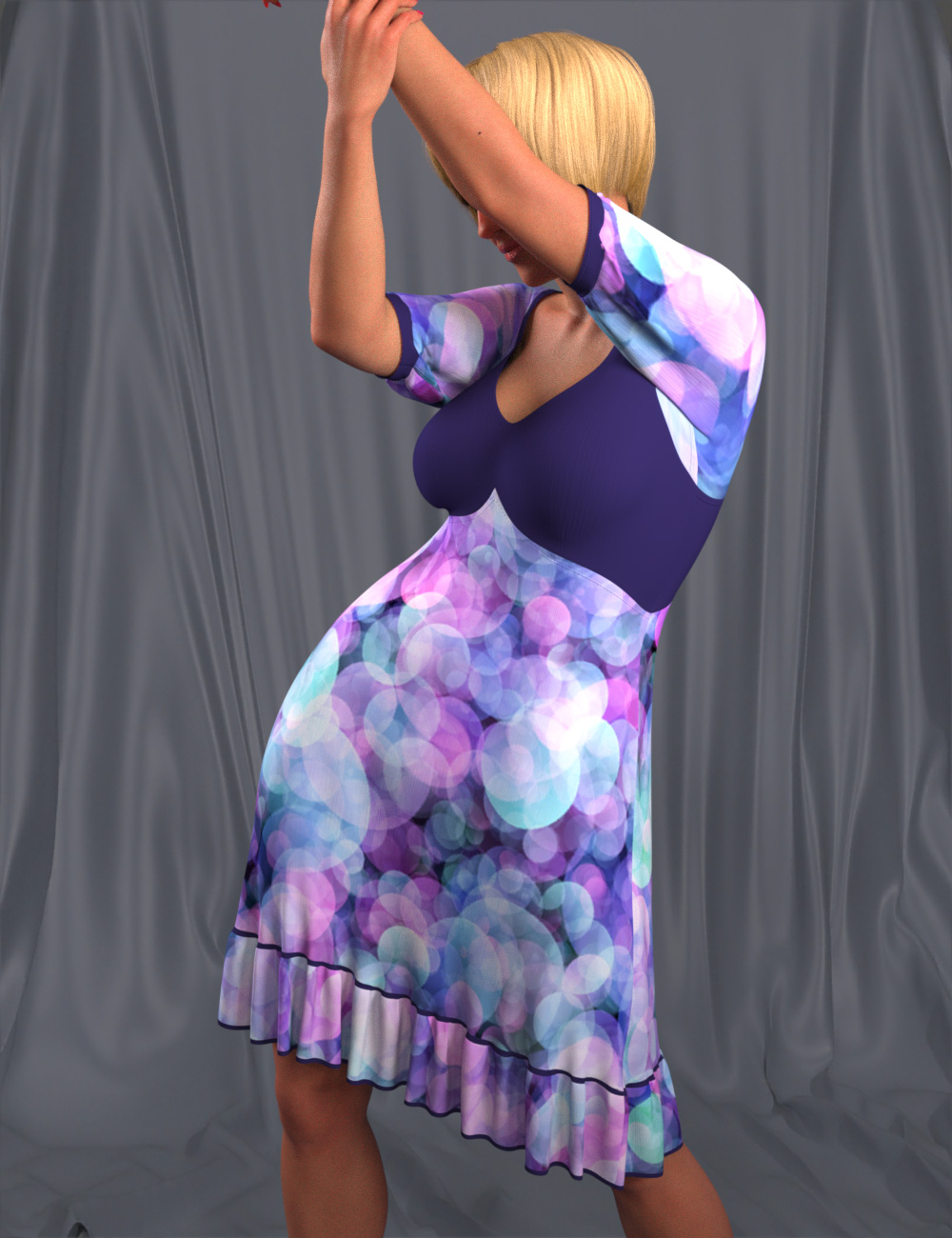 DNA Jan dForce Dress for Genesis 9 | Daz 3D