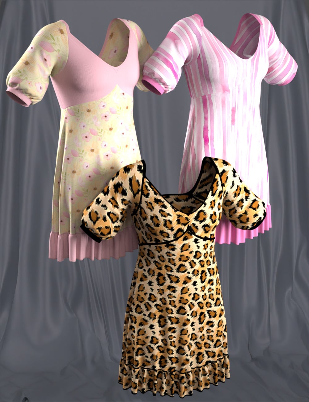 DNA Jan dForce Dress for Genesis 9 | Daz 3D