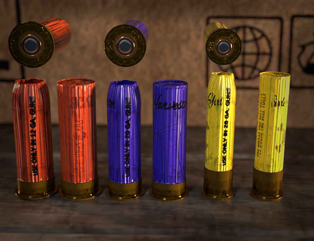 SY Bullets And Muzzle Flash Iray | Daz 3D