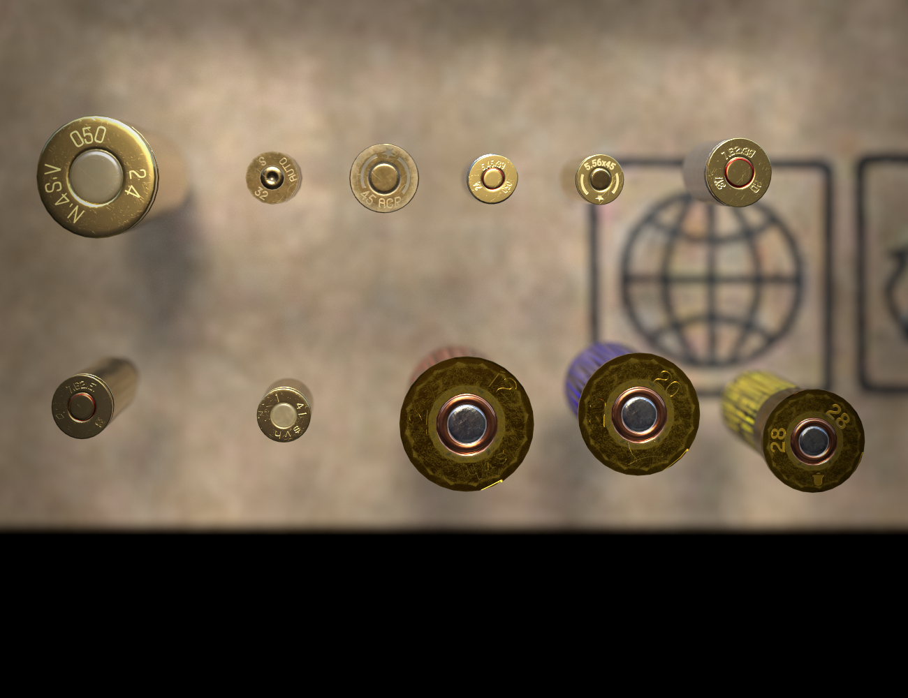 SY Bullets And Muzzle Flash Iray | Daz 3D