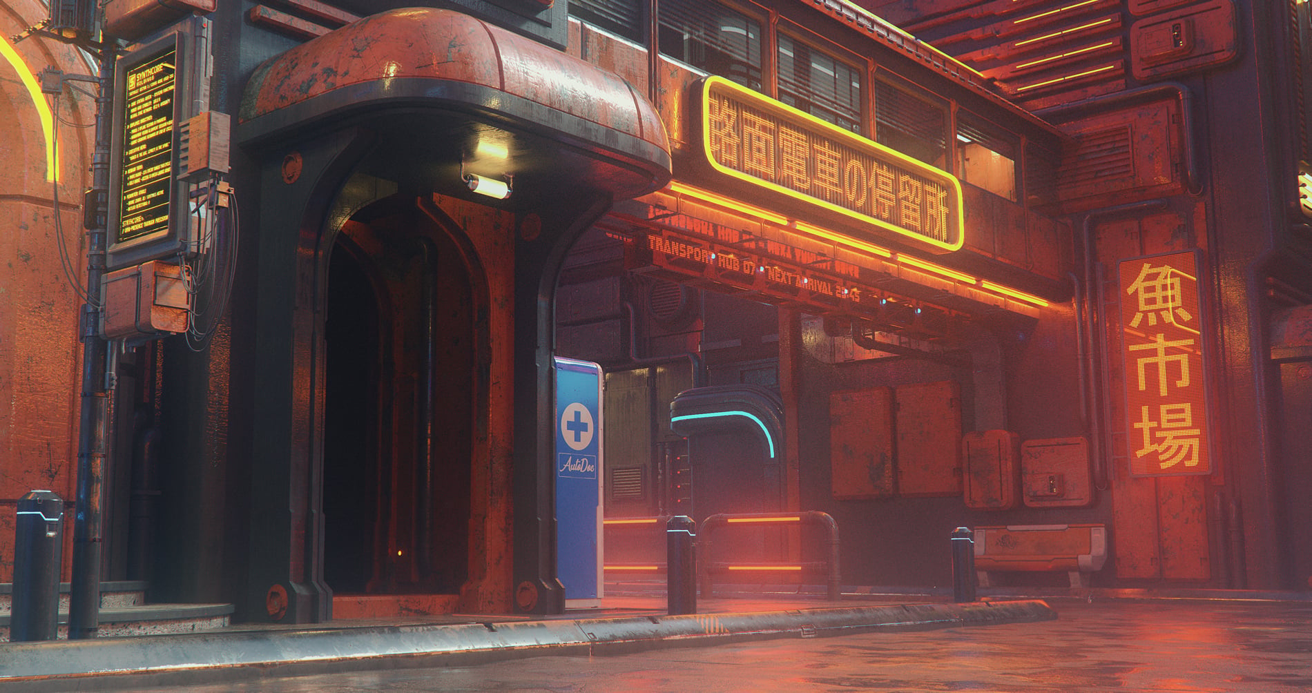 Cyberpunk Kitset | Daz 3D