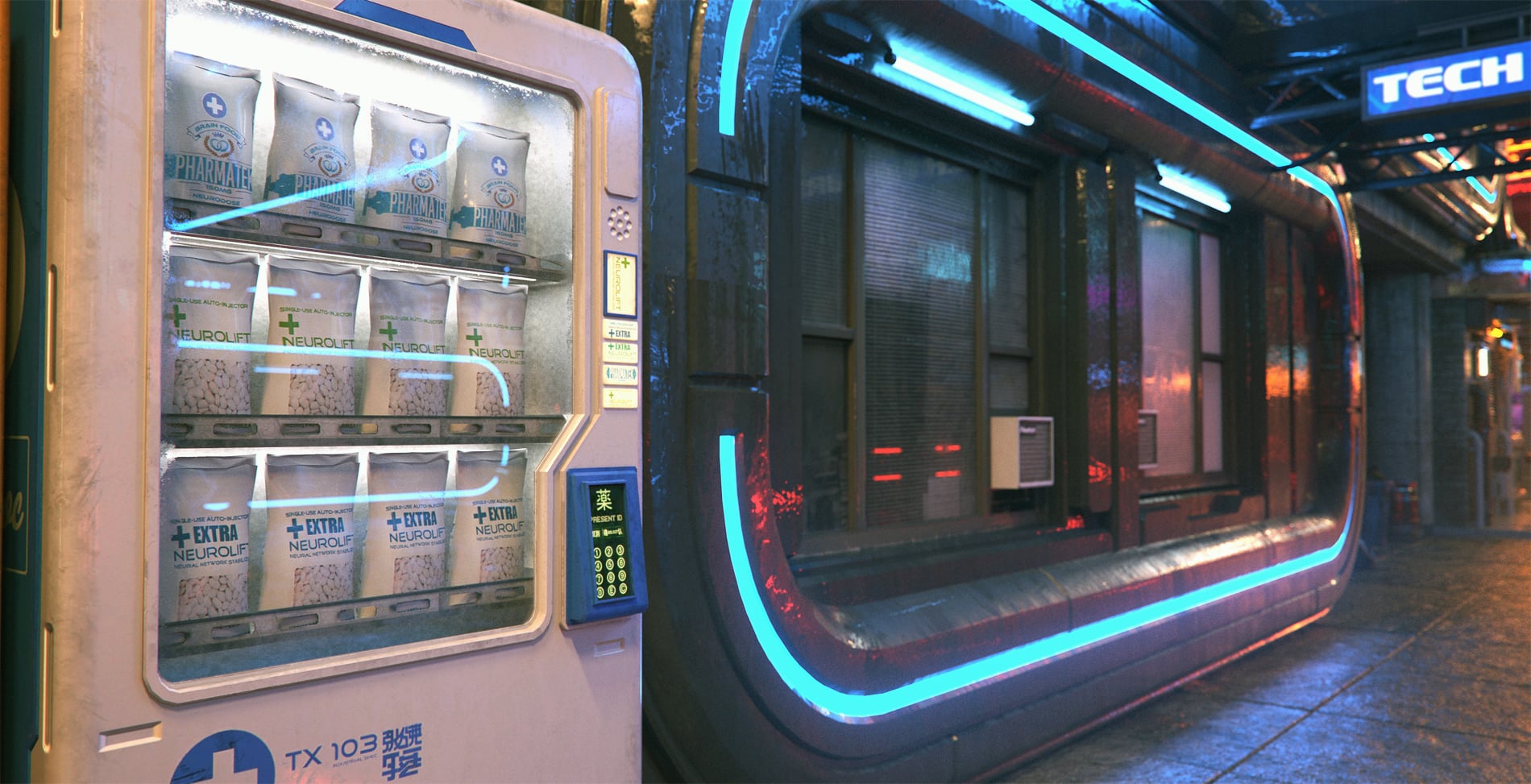 Cyberpunk Kitset | Daz 3D