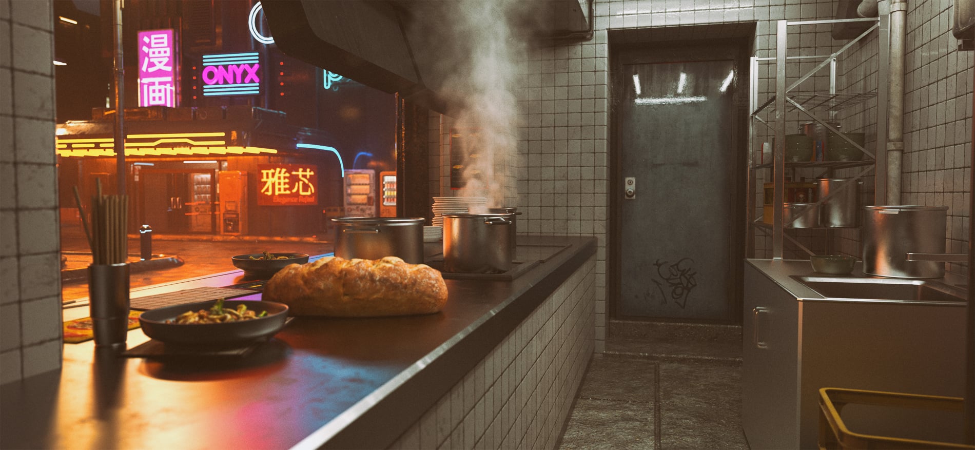 Cyberpunk Kitset | Daz 3D