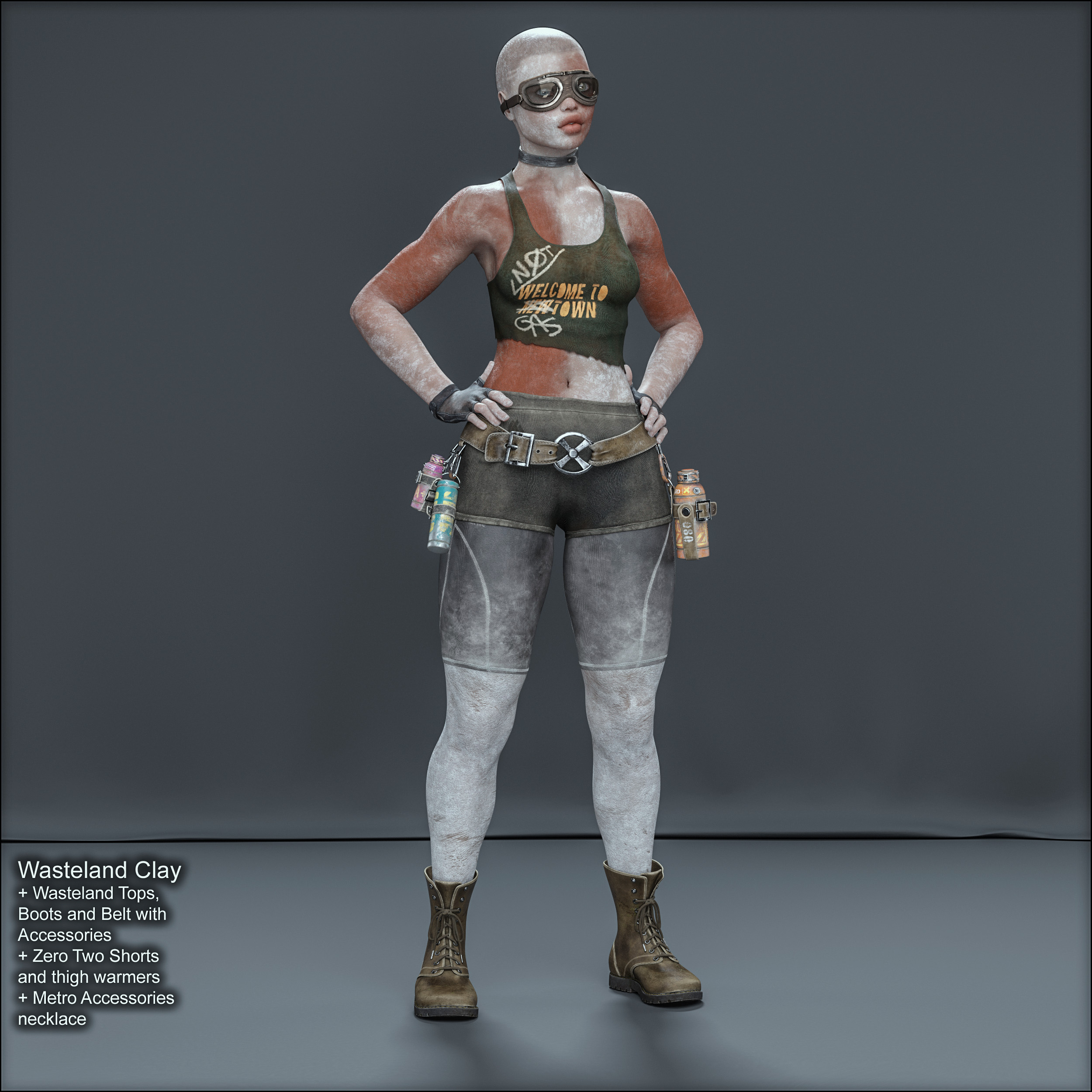 Skin Effects: Wasteland Bundle | Daz 3D
