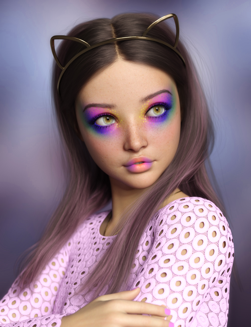 P3D Siblings Puck and Penny and Expressions for Genesis 9 | Daz 3D