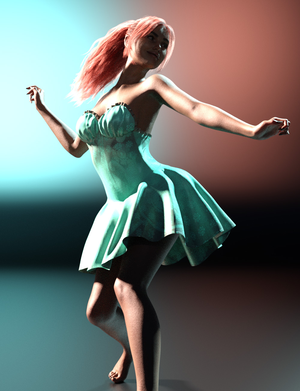 Party Girl Poses for Genesis 9 | Daz 3D