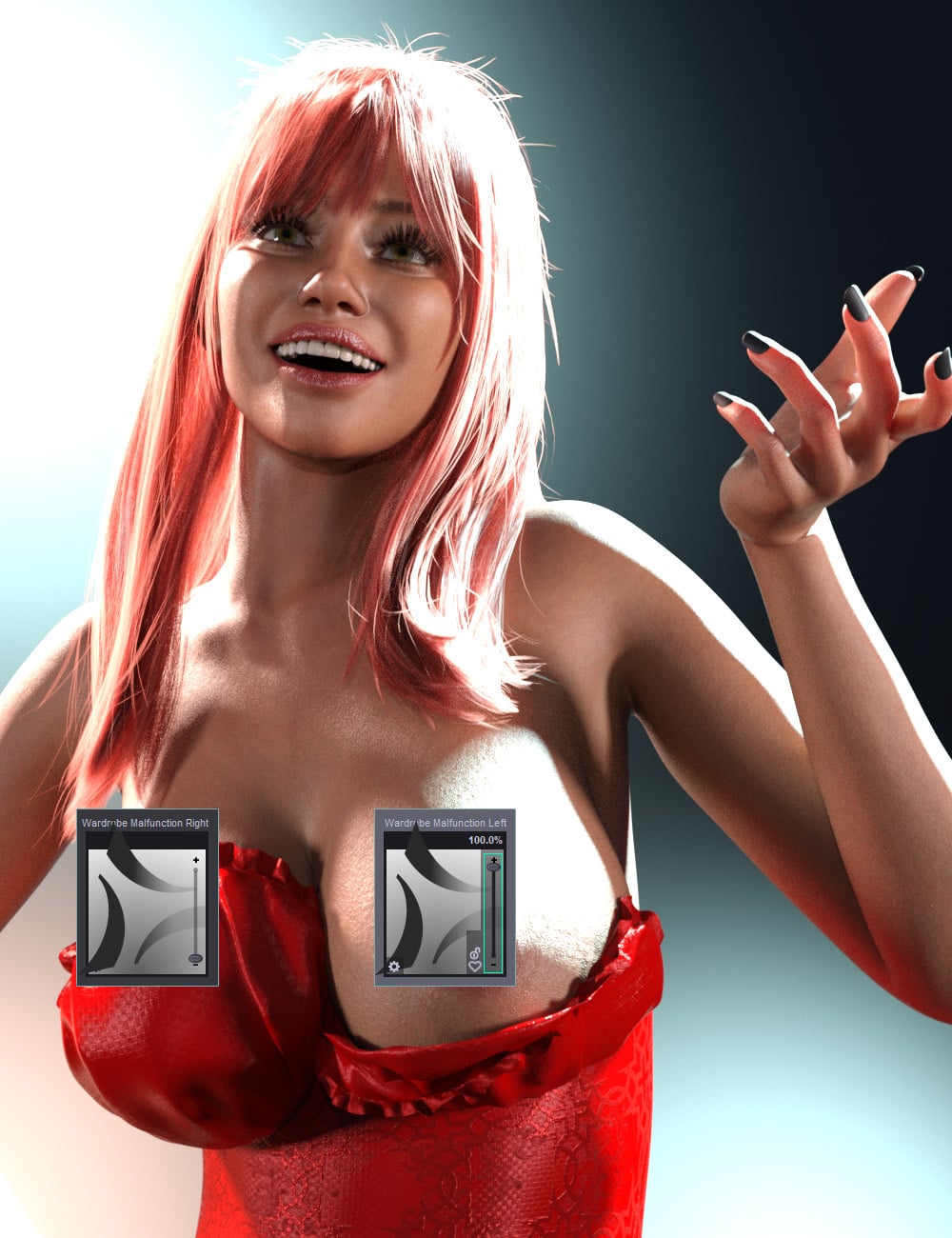 Punkish Party Girl Bundle | Daz 3D