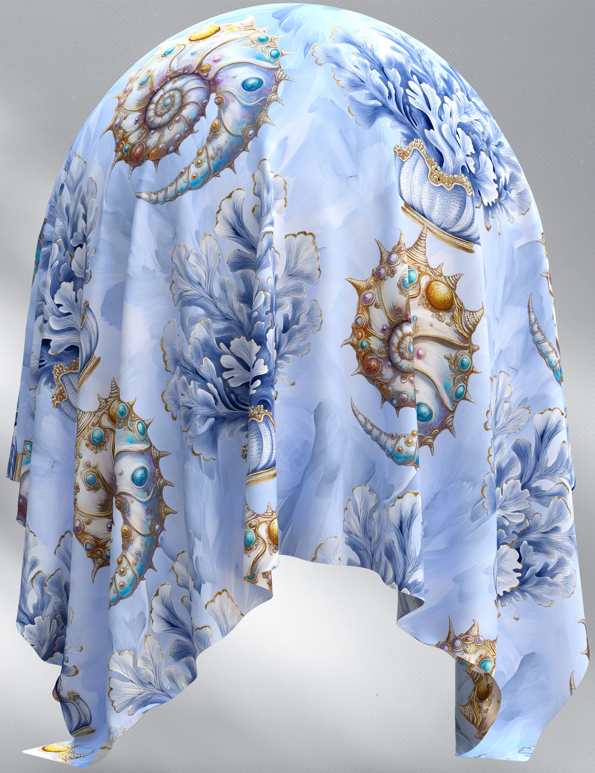Coral Bloom Fabric Iray Shaders - MR | Daz 3D