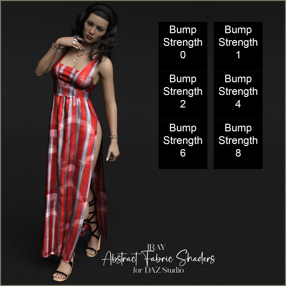 Abstract Fabric DS Iray Shaders | Daz 3D