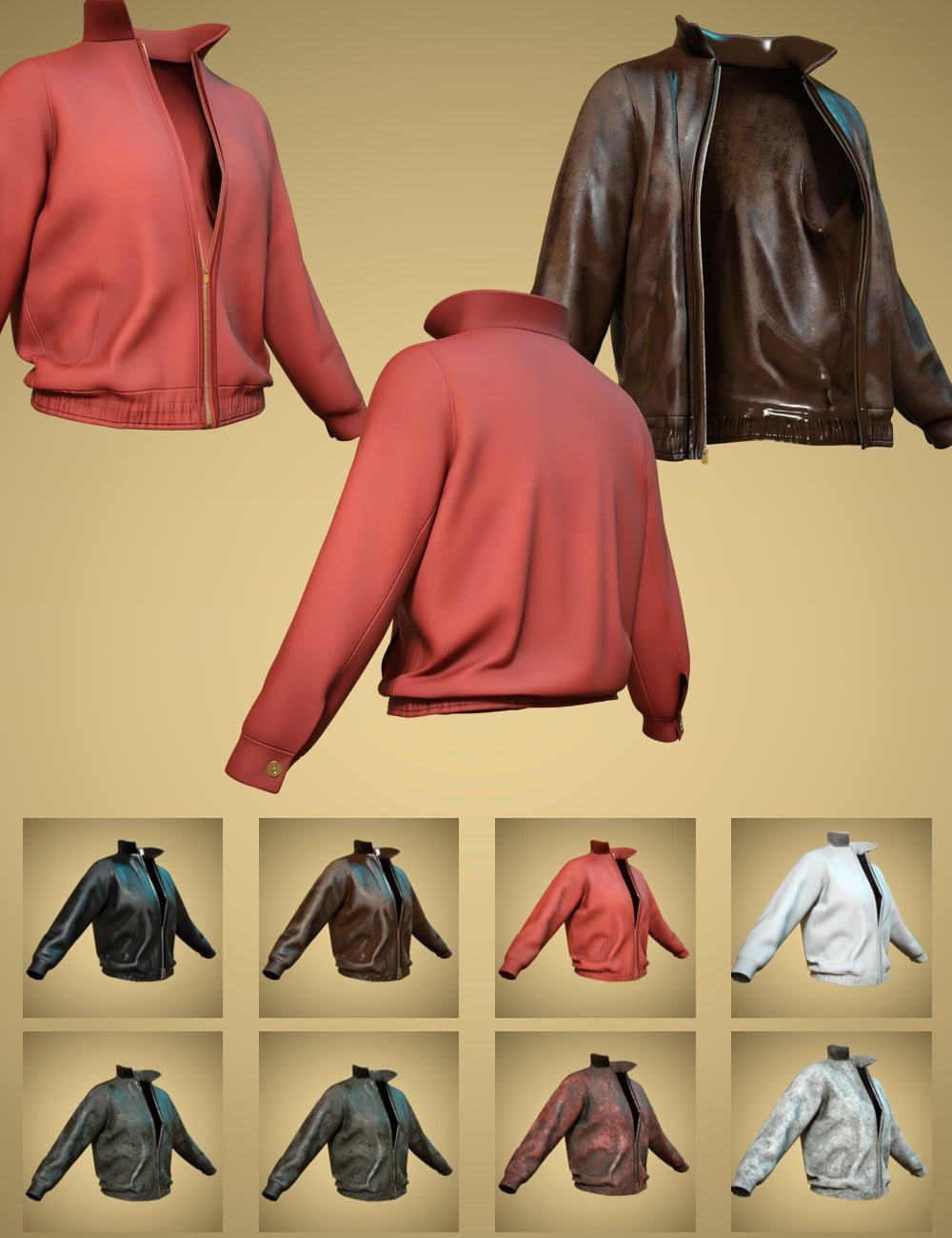 dForce 50s Rebel Outfit for Genesis 9 | Daz 3D