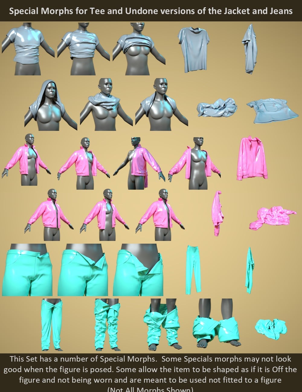 dForce 50s Rebel Outfit for Genesis 9 | Daz 3D