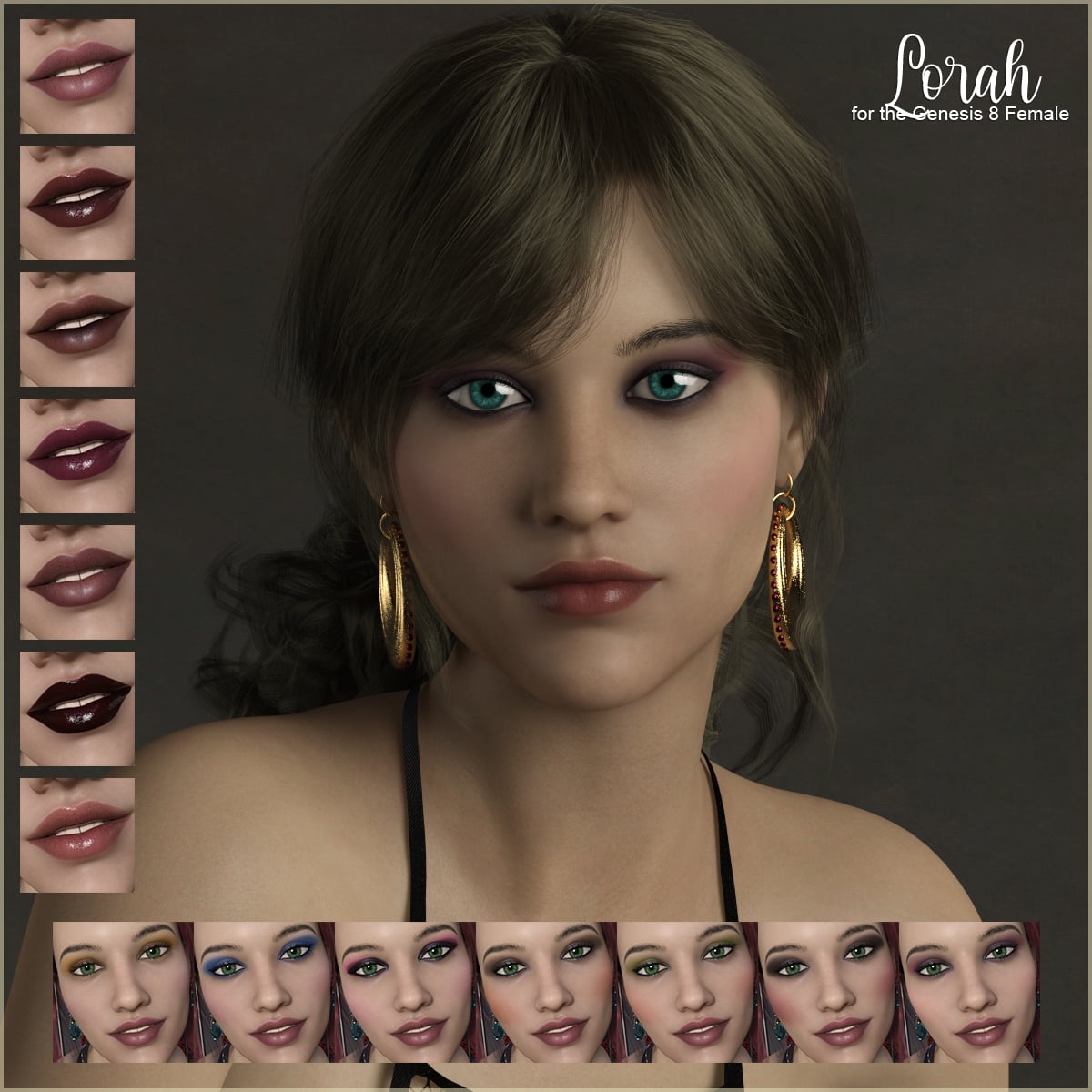 Lorah for G8F | Daz 3D