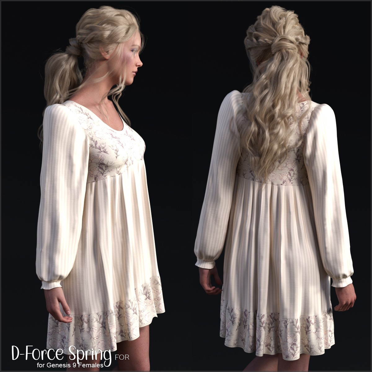 D-Force Spring for Genesis 9 Females | Daz 3D