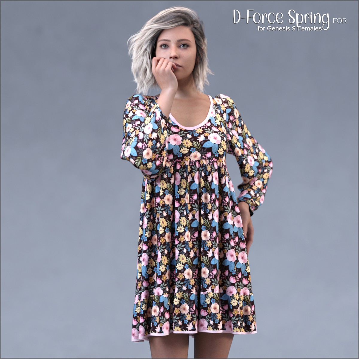 D-Force Spring for Genesis 9 Females | Daz 3D