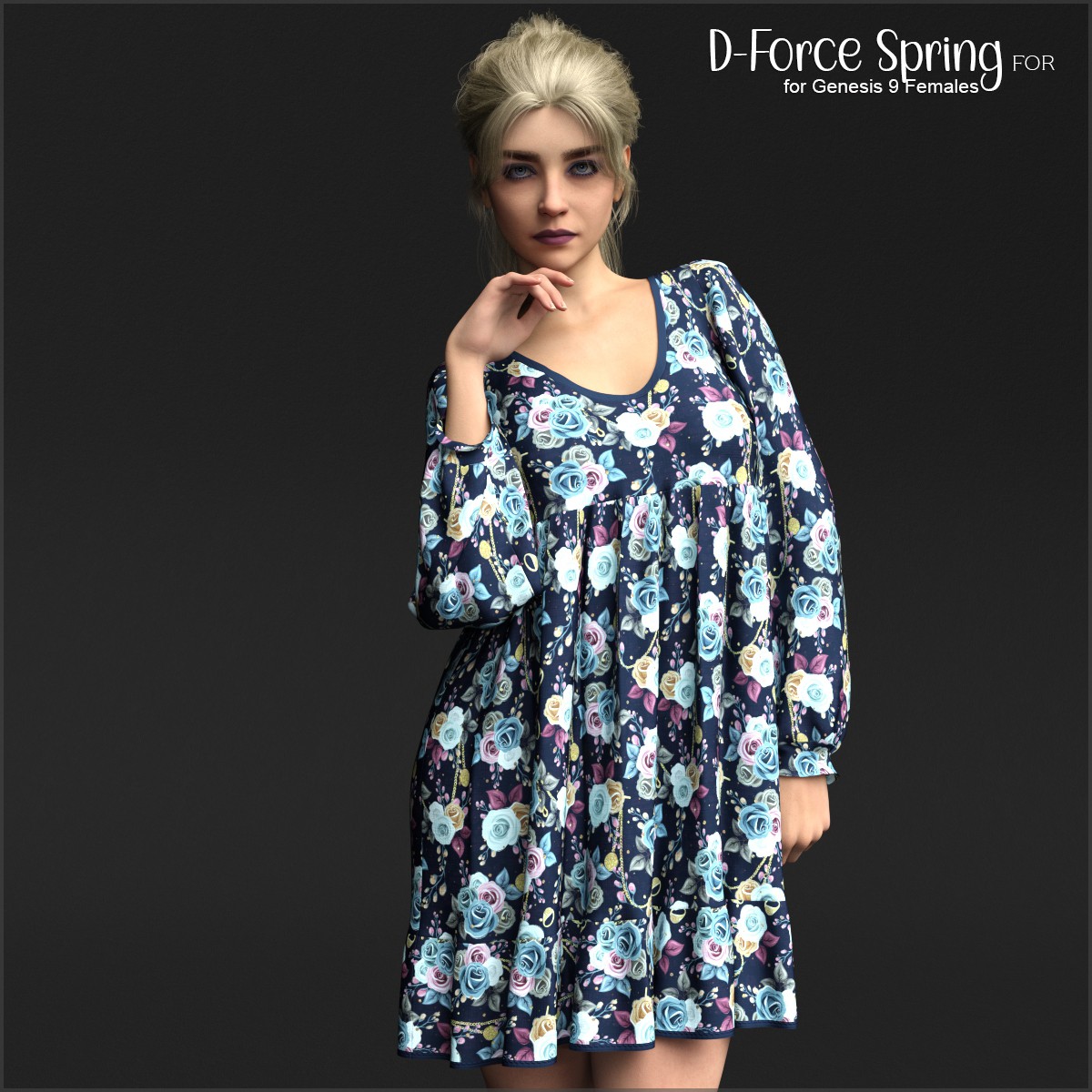 D-Force Spring for Genesis 9 Females | Daz 3D