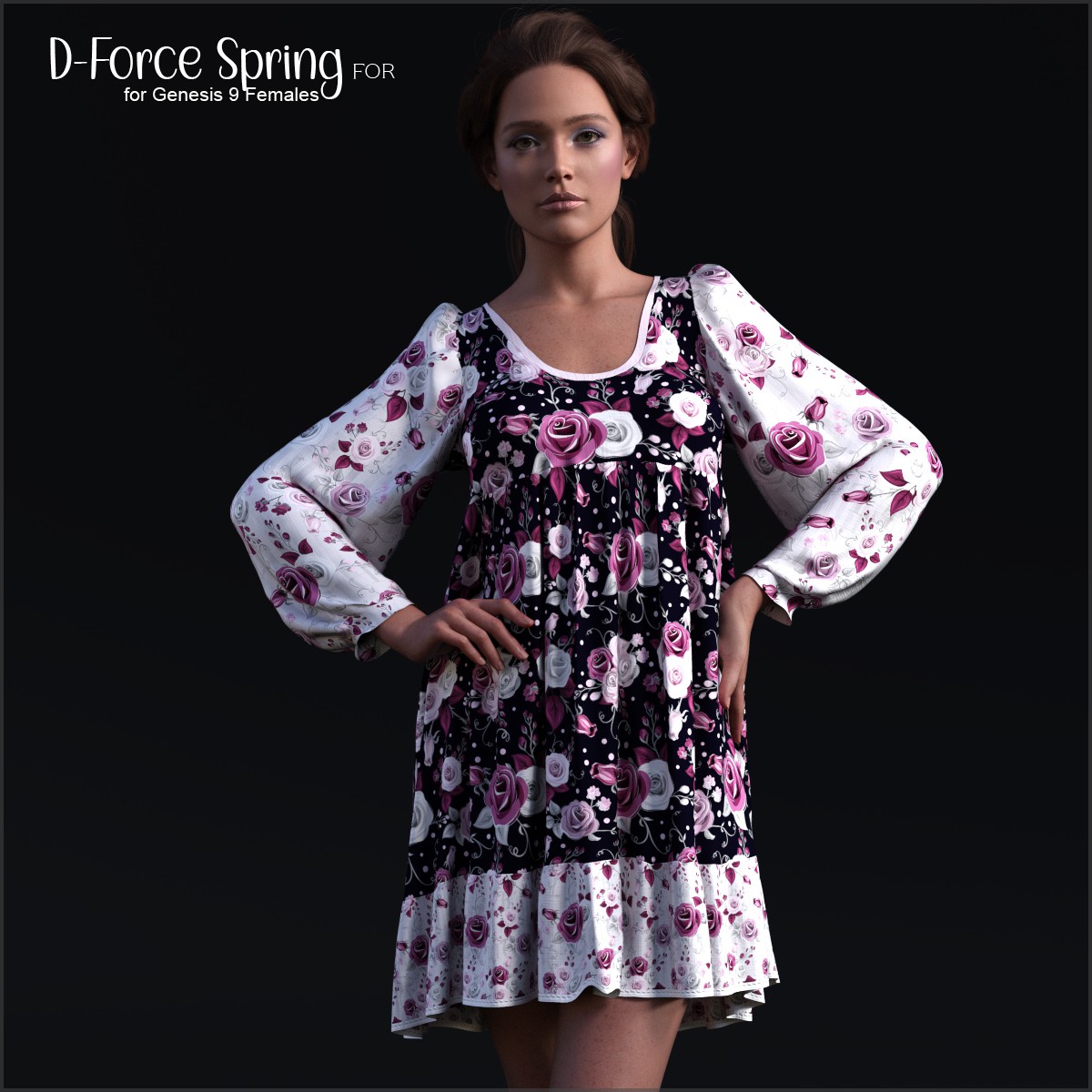 D-Force Spring for Genesis 9 Females | Daz 3D