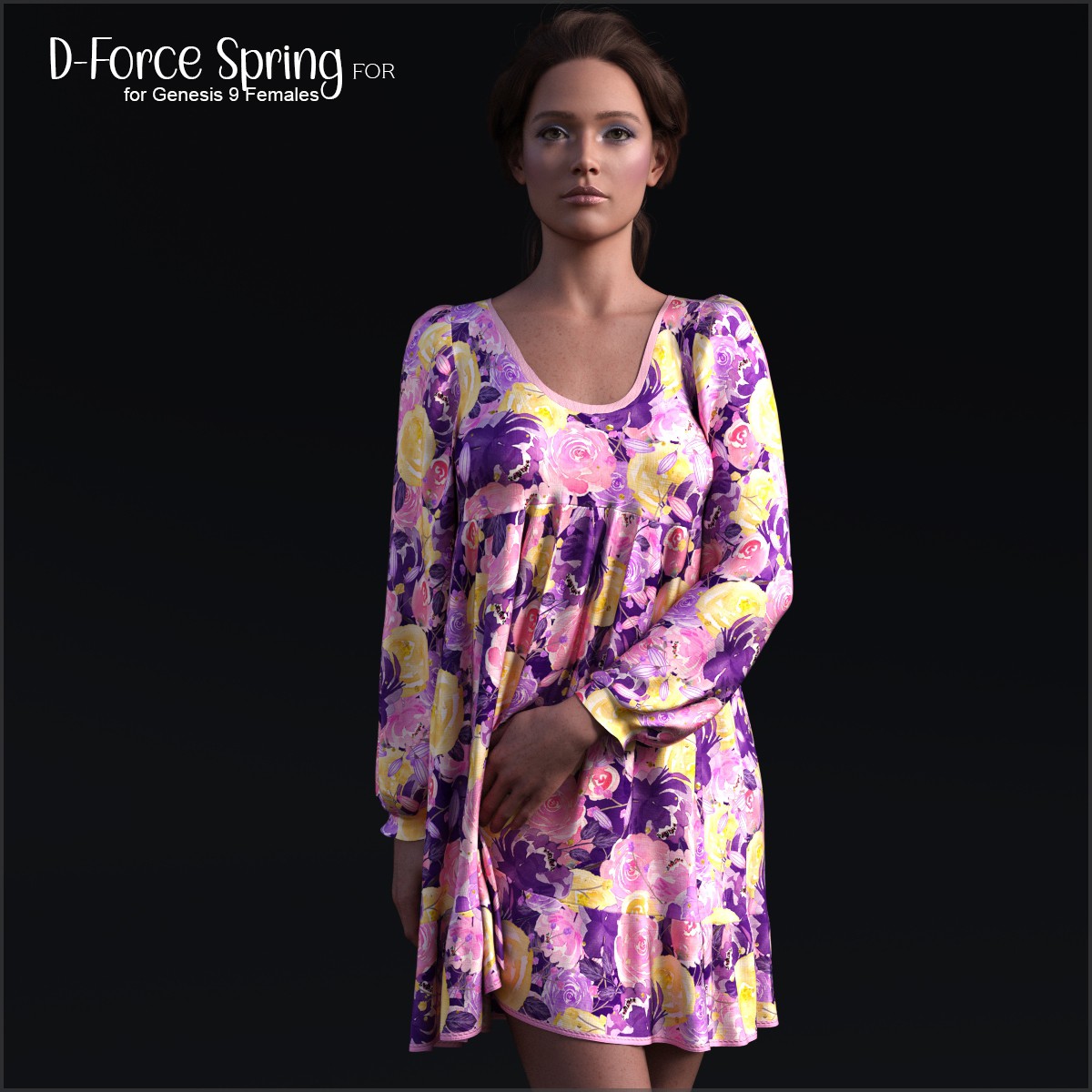 D-Force Spring for Genesis 9 Females | Daz 3D