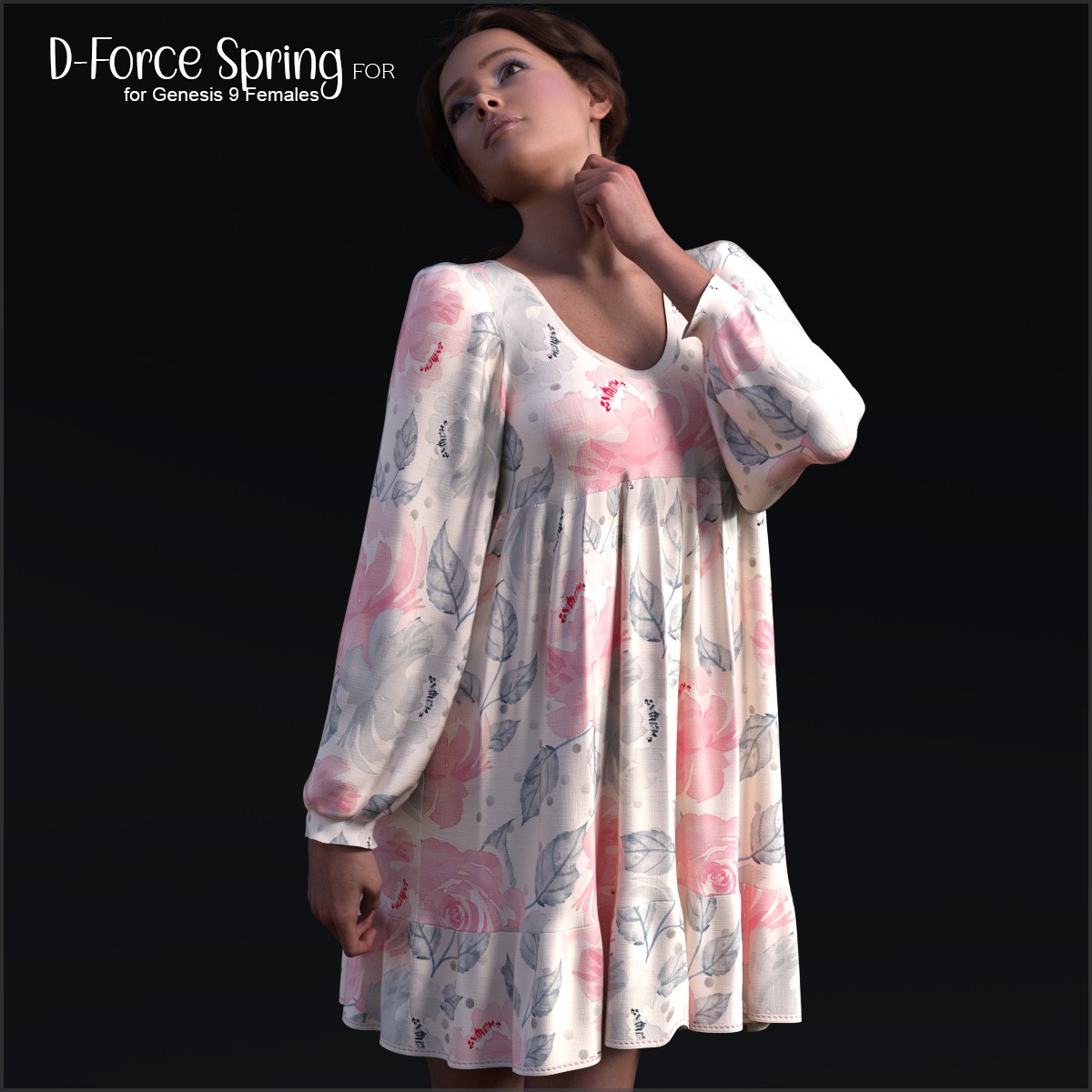 D-Force Spring for Genesis 9 Females | Daz 3D