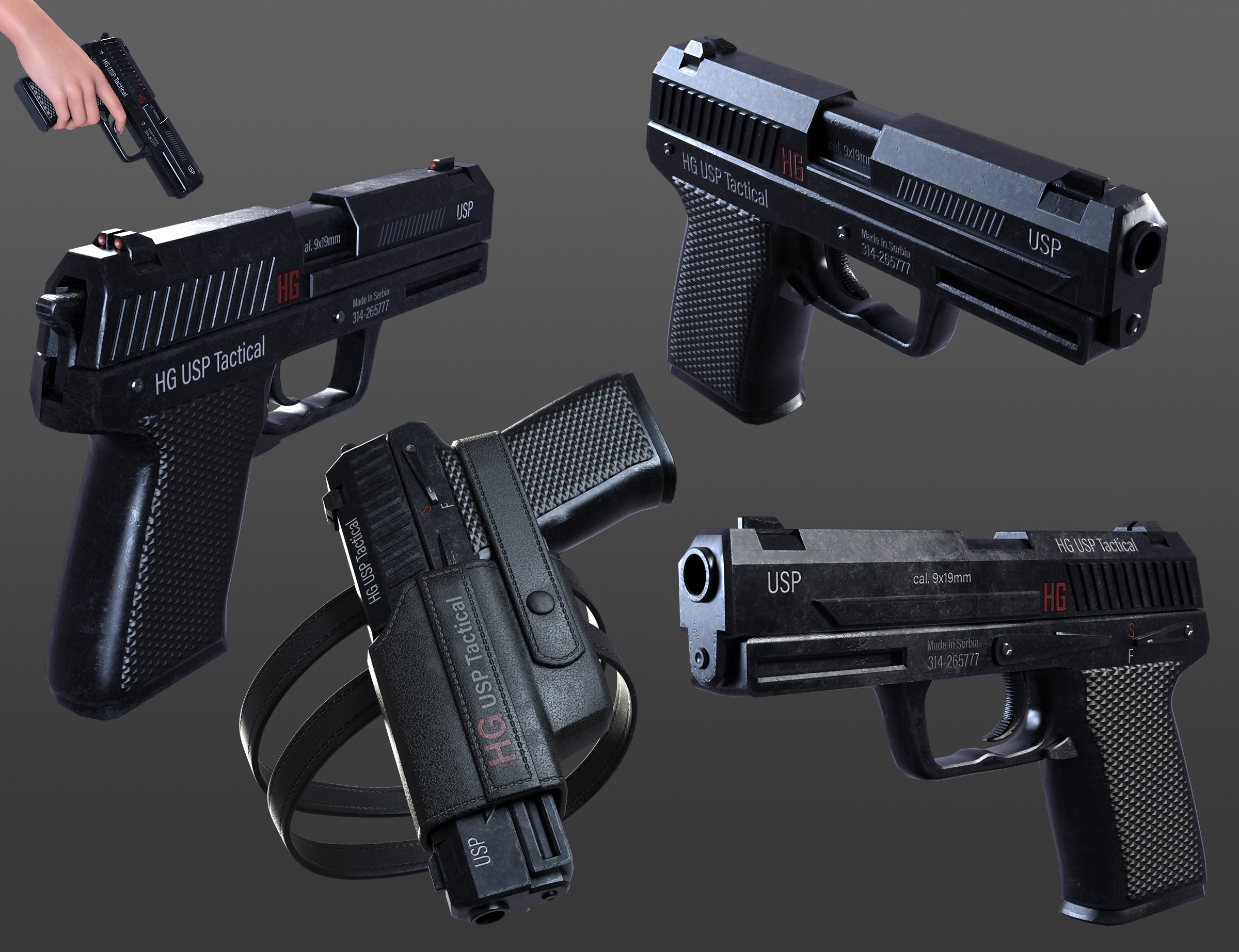 dForce Urban Assassin Outfit for Genesis 9, 8.1, and 8 Female | Daz 3D
