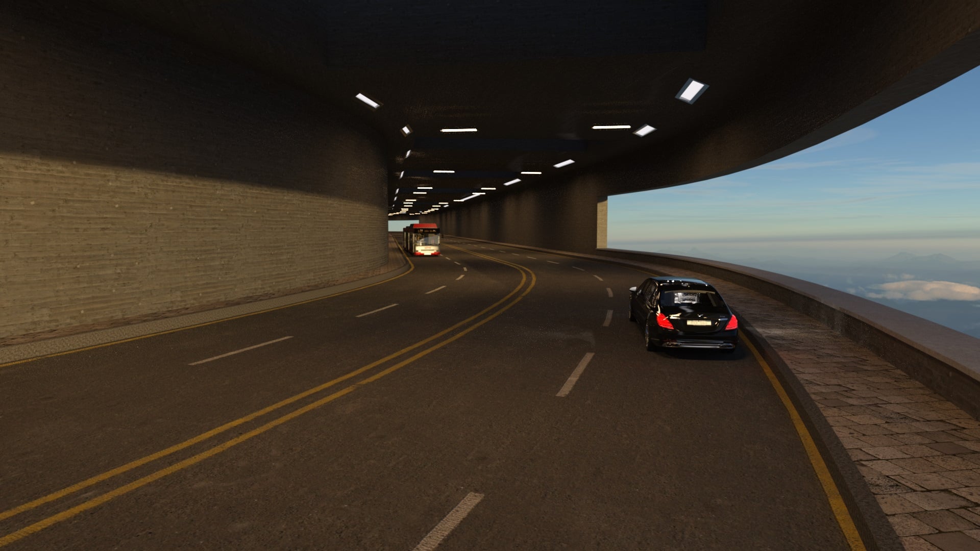 PW Tunnel Road | Daz 3D