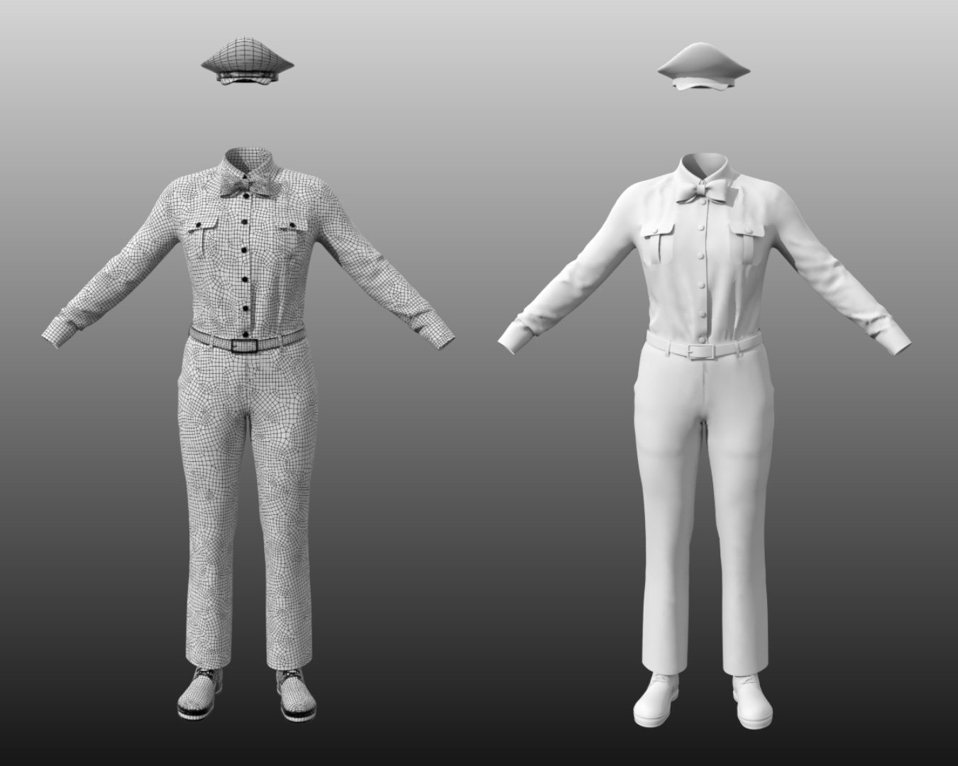 FG Gas Station Uniform | Daz 3D