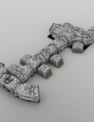 Subterranean Alien Cell Block for DAZ Studio | Daz 3D