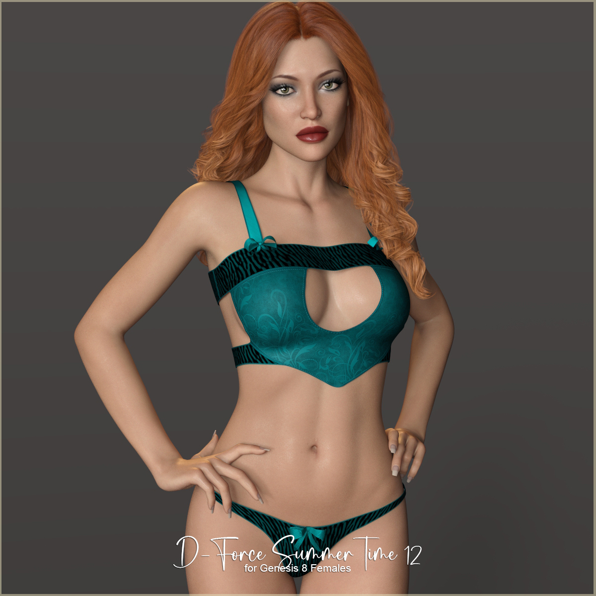 D-Force SummerTime 12 for Genesis 8 Females | Daz 3D