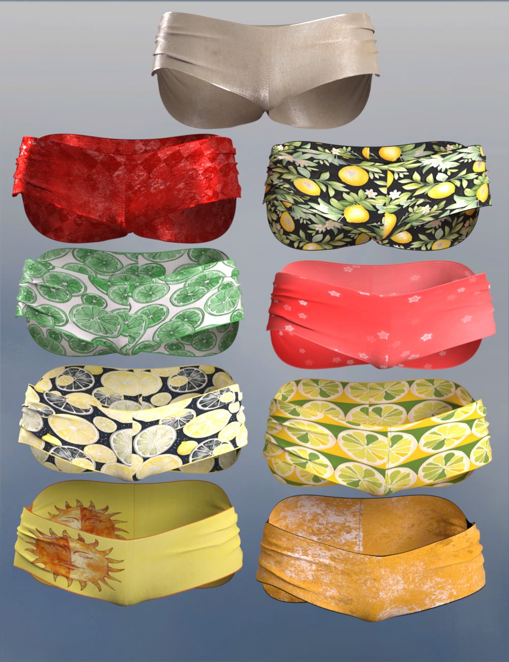 DNA Citrus Suit for Genesis 9 | Daz 3D