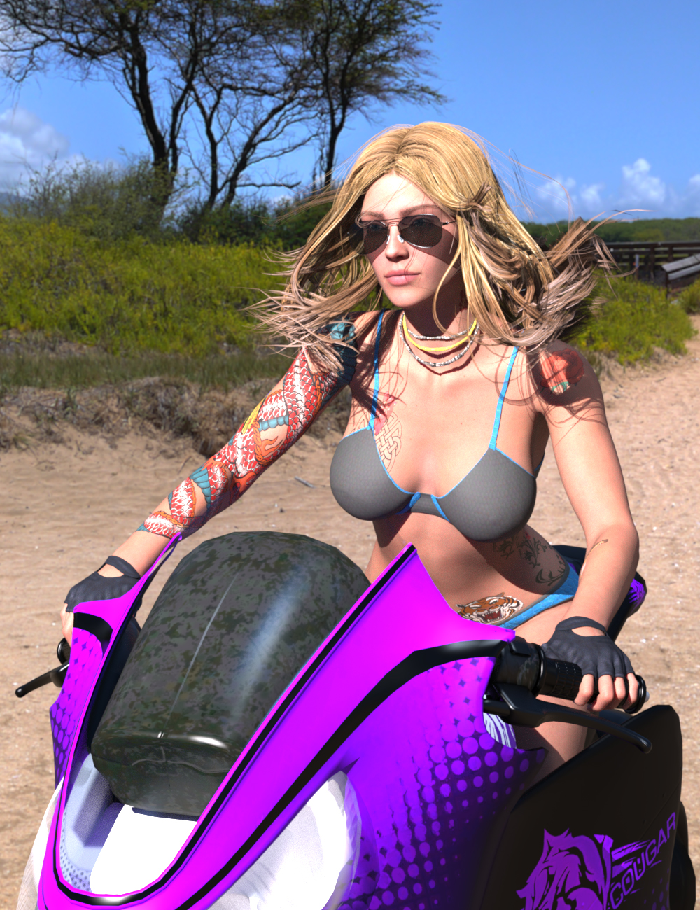Genesis 9 Tattoo Mega Pak | Daz 3D