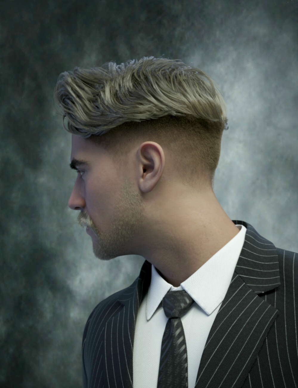 dForce Alexander Hipster Hair and Beard For Genesis 9 | Daz 3D