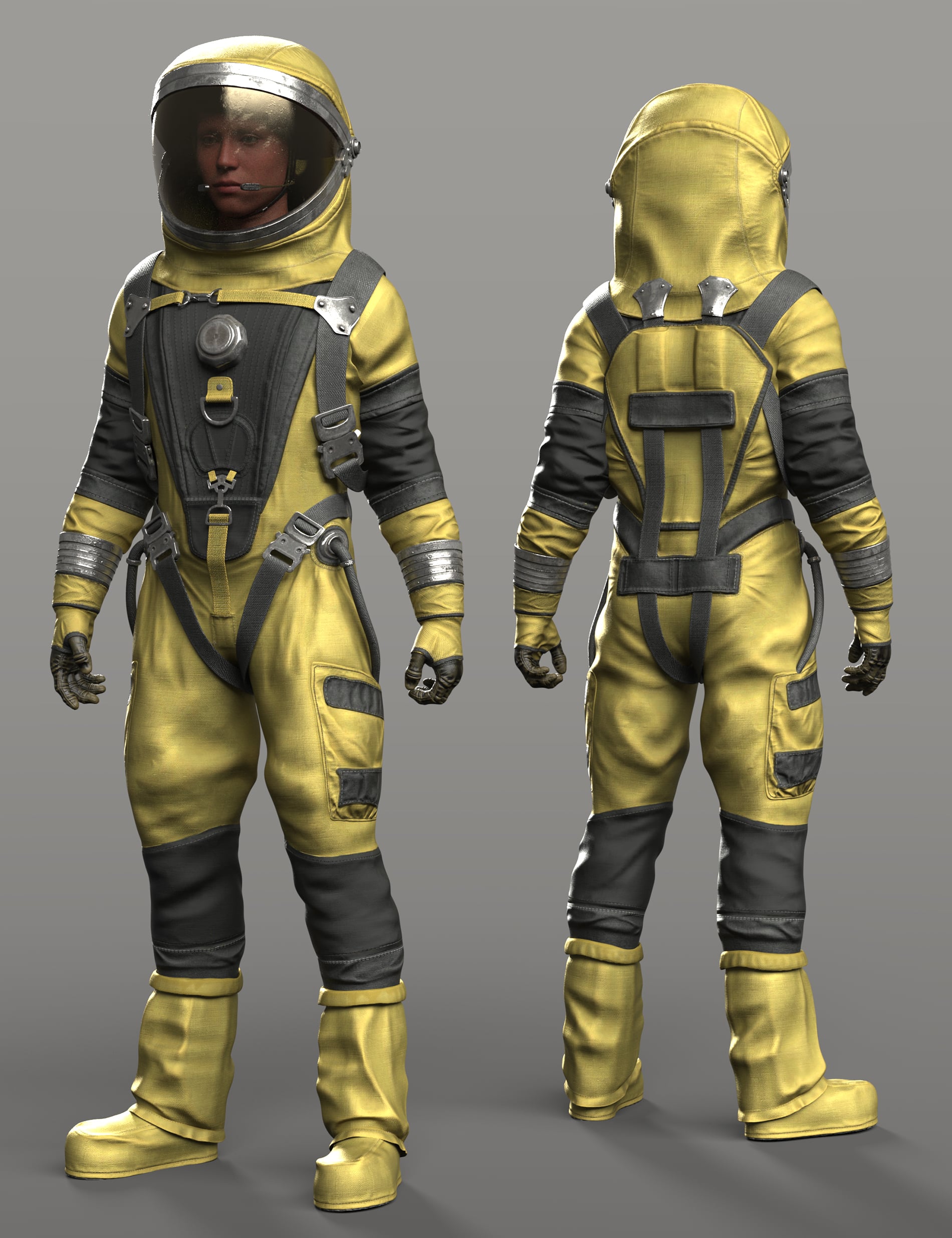 Stellar Drift Outfit Texture Add-On | Daz 3D