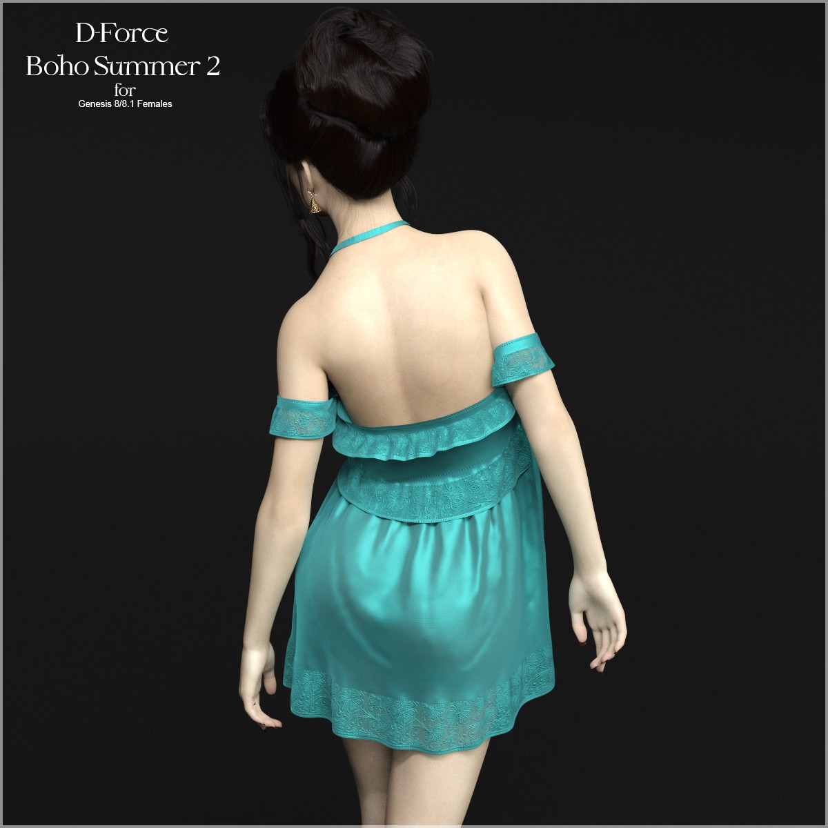 D-Force Boho Summer2 for G8F and G8.1F | Daz 3D