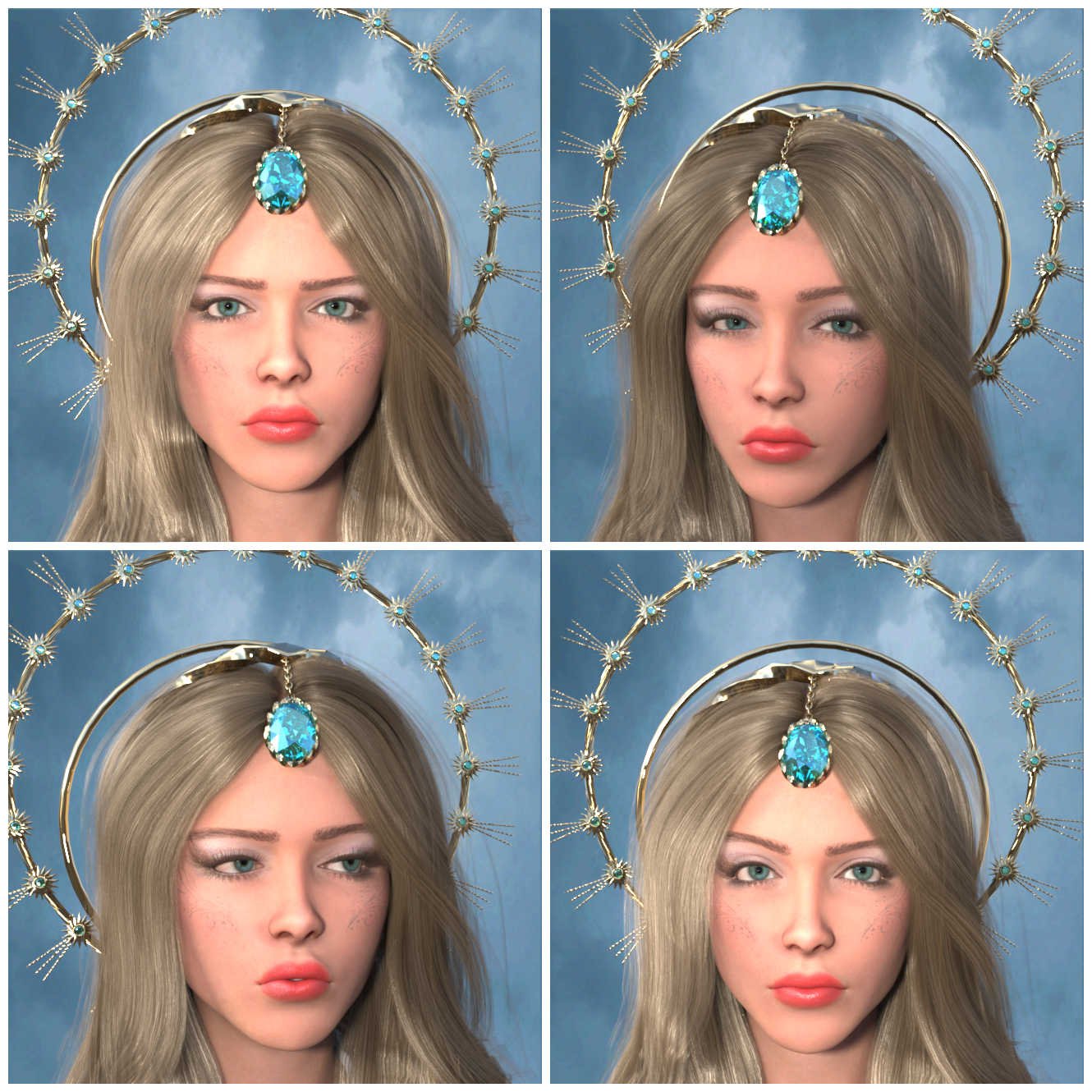 FD Celestial Expressions for Genesis 9 | Daz 3D