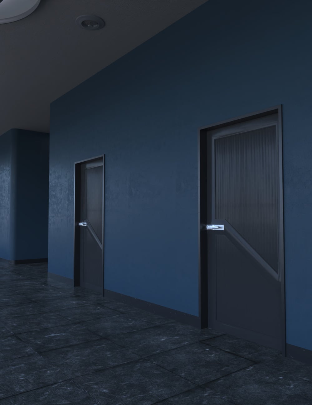 Corporate Corridor Interior | Daz 3D