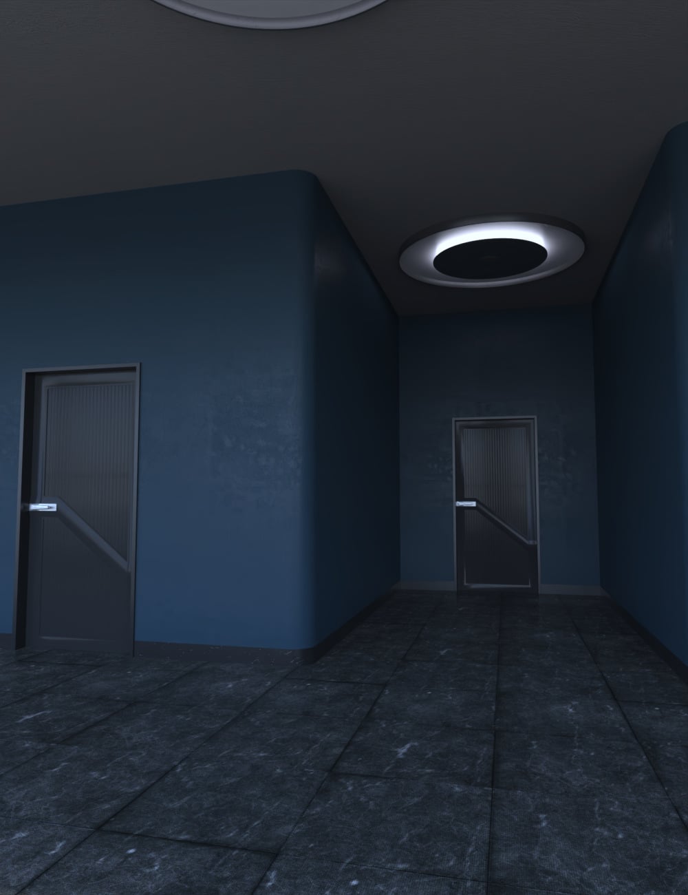 Corporate Corridor Interior | Daz 3D