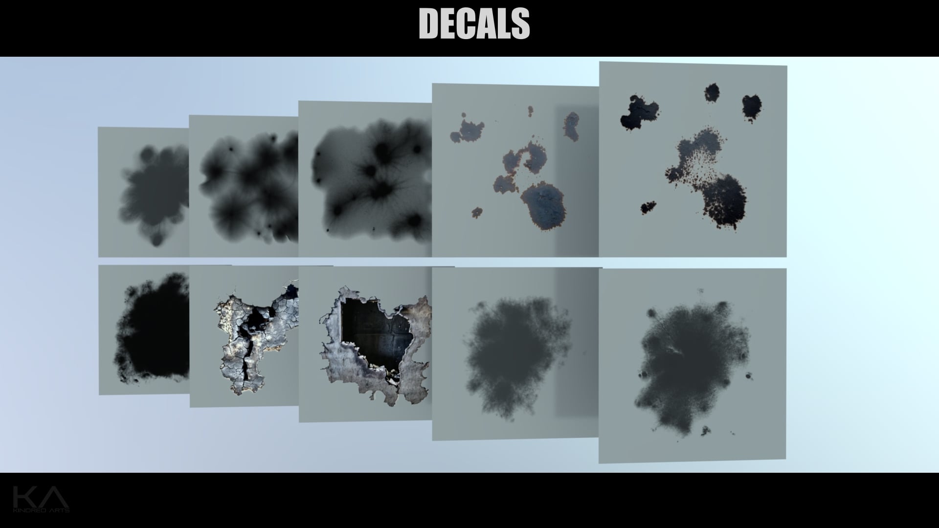 Iray Burned Decals and Shaders | Daz 3D