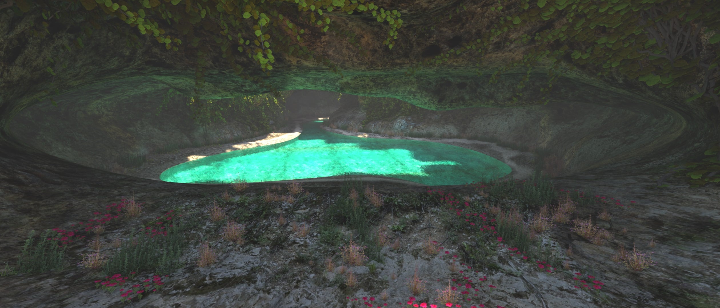 PW Subterranean Lake | Daz 3D