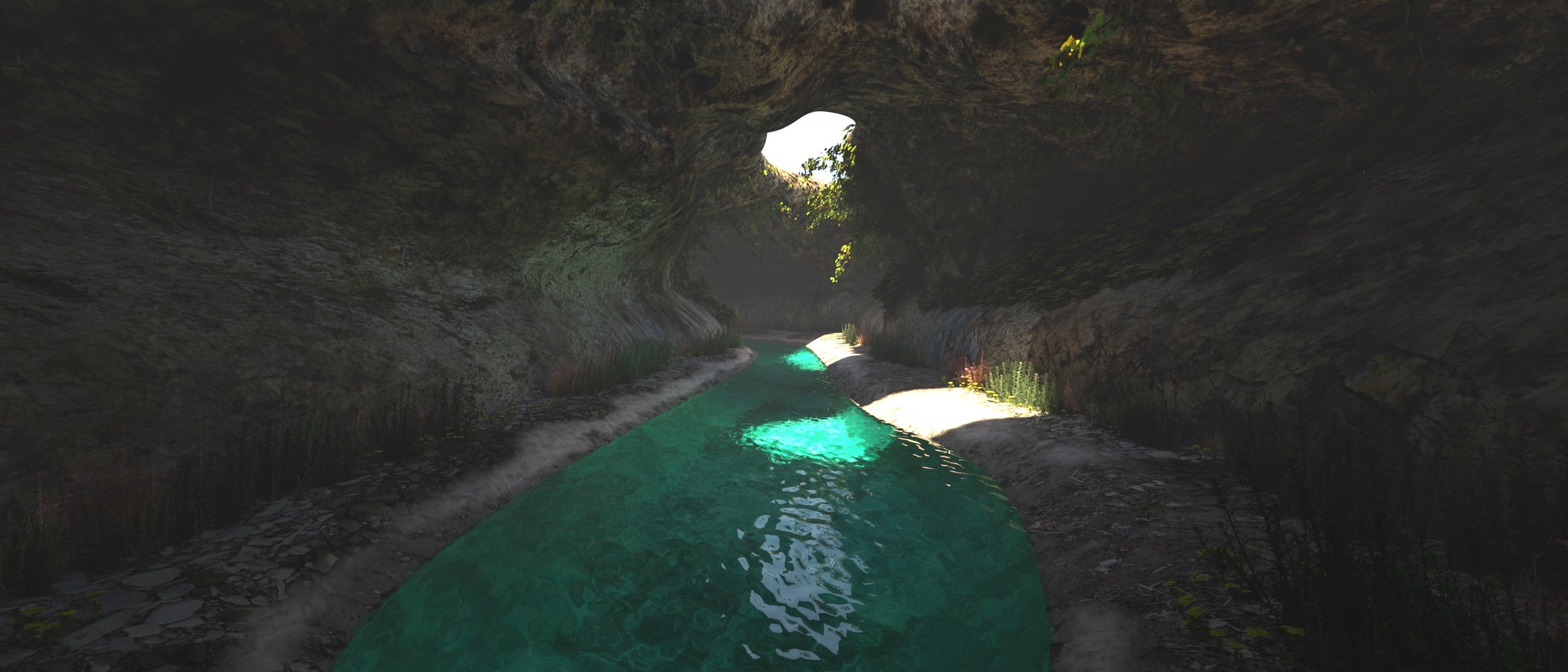 PW Subterranean Lake | Daz 3D