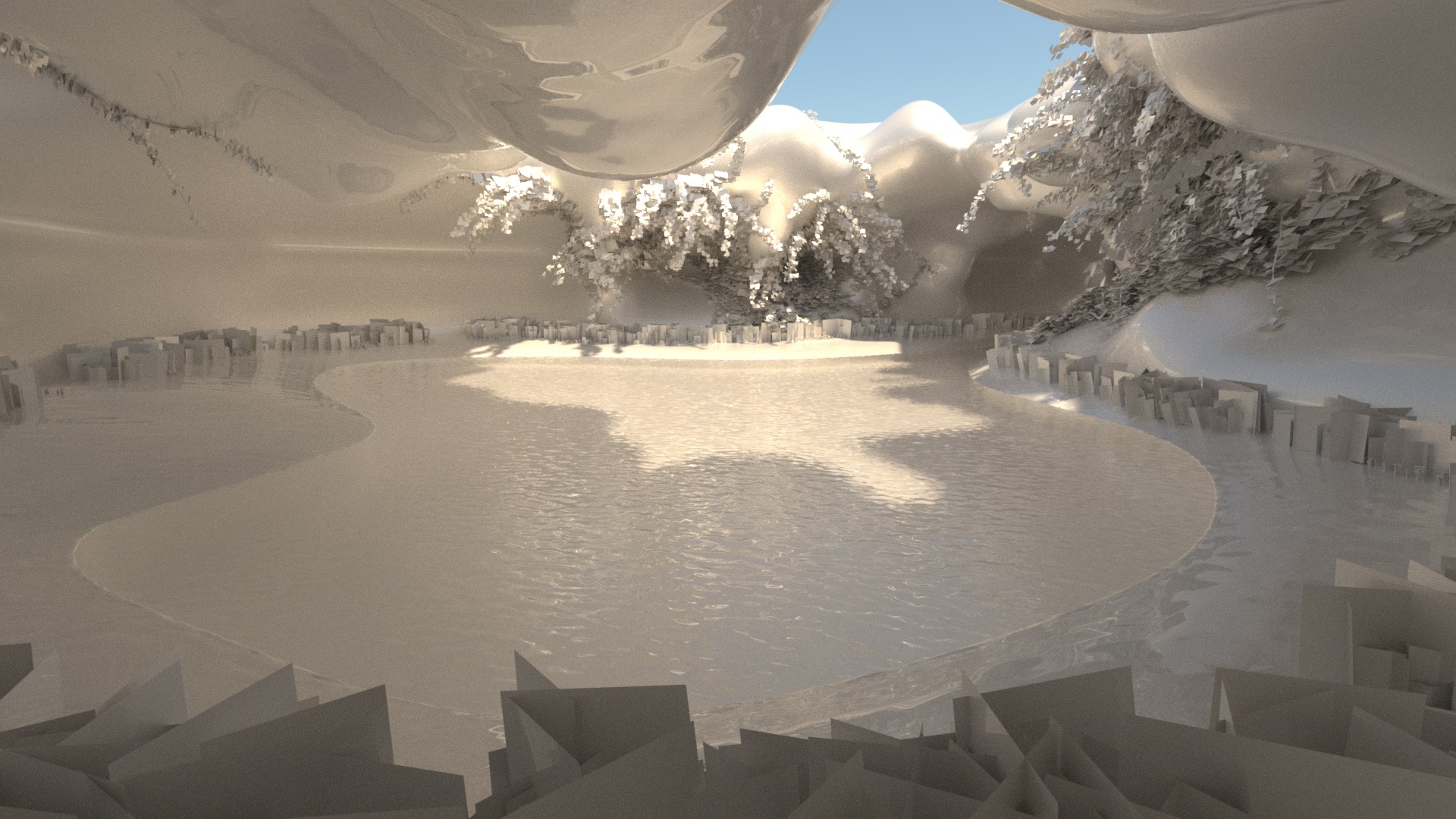 PW Subterranean Lake | Daz 3D