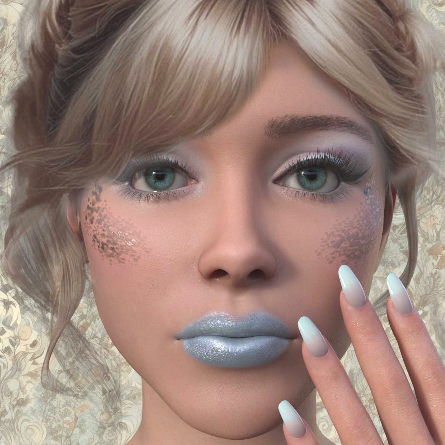 FD Heavenly Makeup for Genesis 9 | Daz 3D
