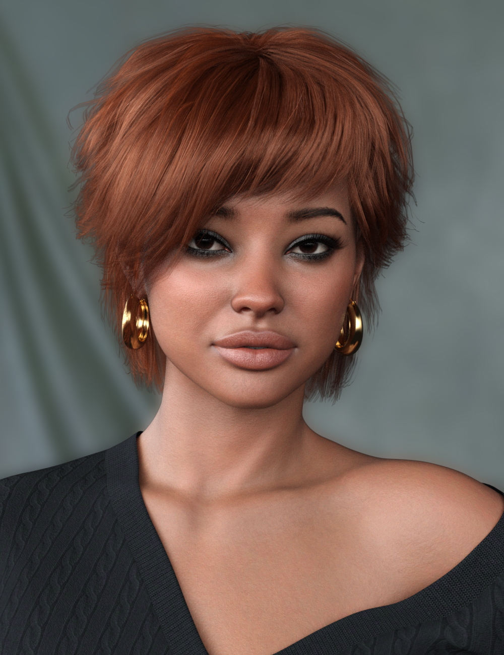 SWAM's Kay Hair for Genesis 9 | Daz 3D