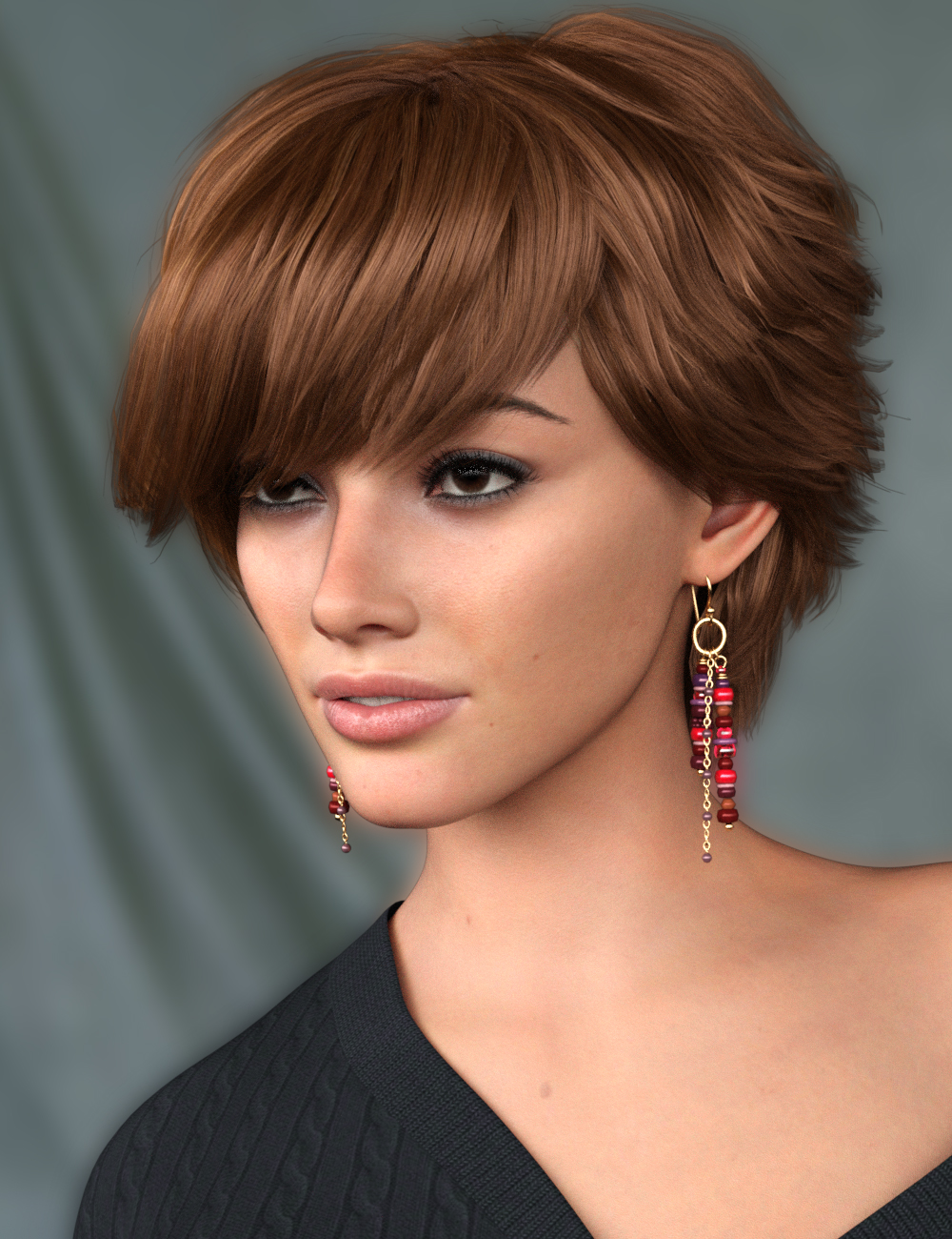 SWAM's Kay Hair for Genesis 9 | Daz 3D