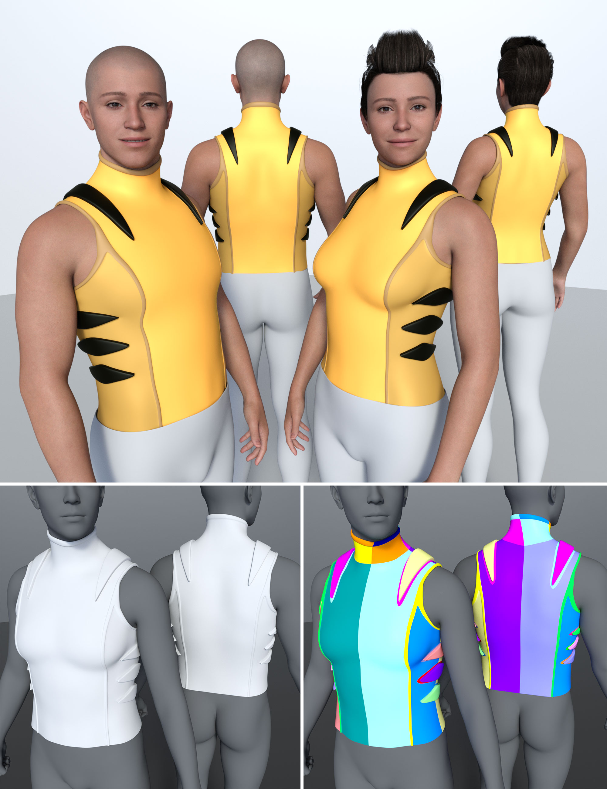 Supersuit 001 MMKB Genesis 9 | Daz 3D