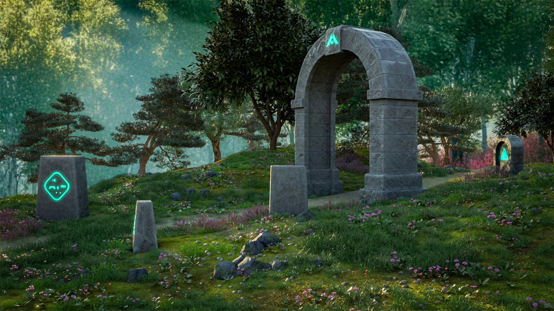 The Runebound Archway | Daz 3D